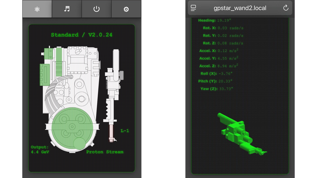 GPStar II - JST : Hasbro Proton Pack + Hasbro Neutrona Wand Core Kit ...